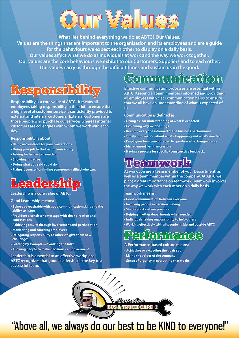 Our Values